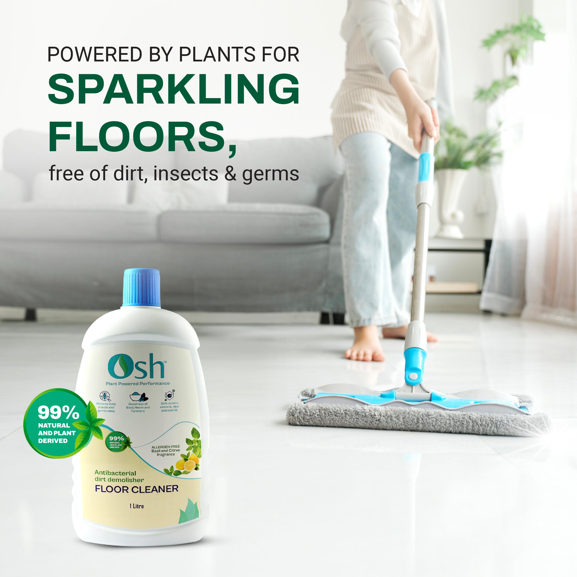 Eco Friendly Disinfectant Floor Cleaner Liquid – oshlife